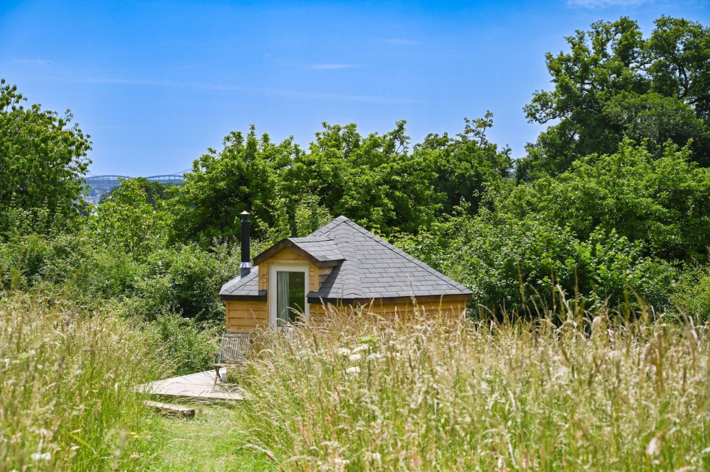 Glamping in Yurt Cabins - Lower Marsh Farm
